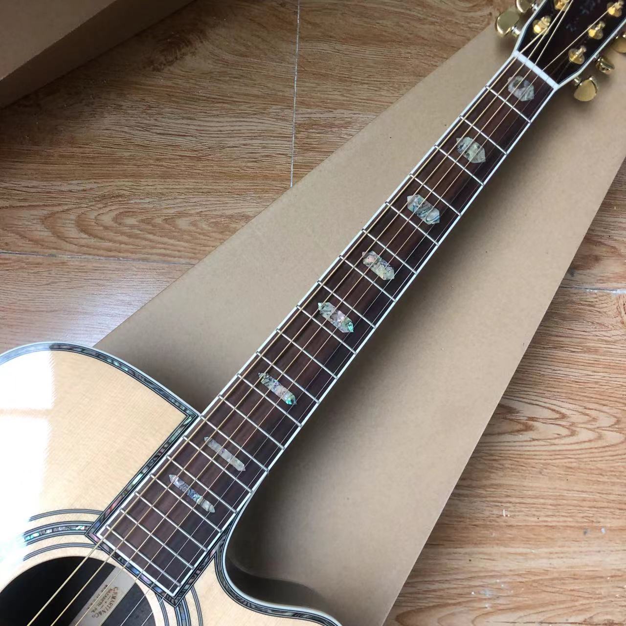 Custom acoustic guitar Martin D45 cutaway guitar