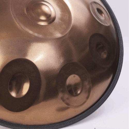 10 Note D Kurd Bronze Finish Ember Steel Handpan